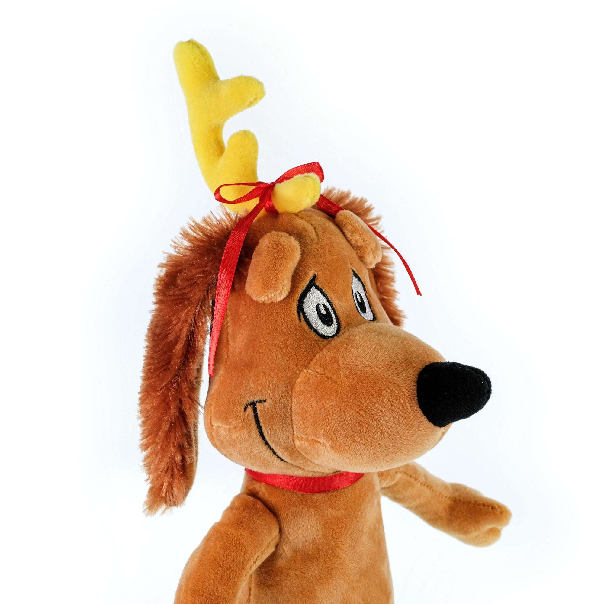 Buy Dr Seuss' The Grinch Who Stole Christmas, Max With Reindeer Antlers ...