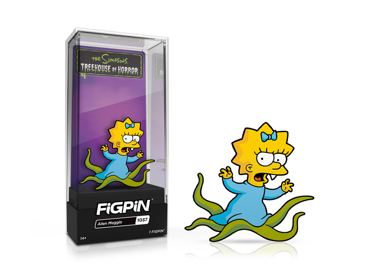 FiGPiN The Simpsons Treehouse of Horror Alien Maggie #1037 - Walmart.com