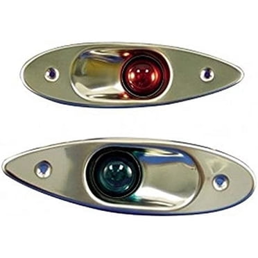SeaDog 400069 Stainless LED Top Mount Side Navigation Light \\ USCG 2 ...