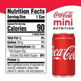 Coca-Cola Mini Cans 7.5oz 30pk, Small Soda Can Pack for Refreshing ...