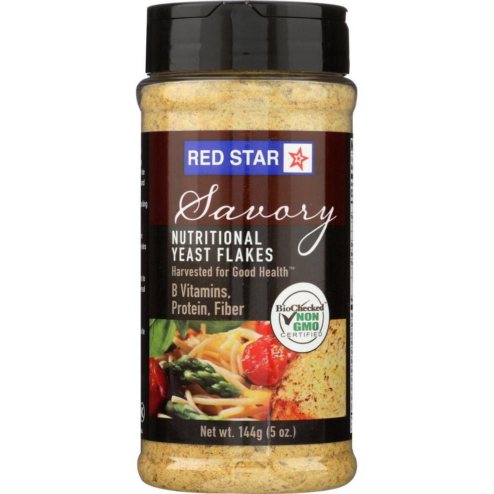 Red Star Savory Nutritional Yeast Flakes, 5 Oz - Walmart.com - Walmart.com