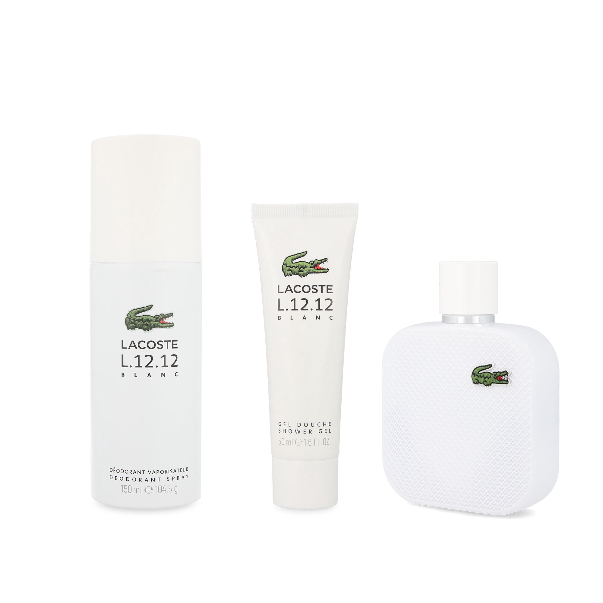 Set Lacoste Blanc 3Pzs | Walmart en línea