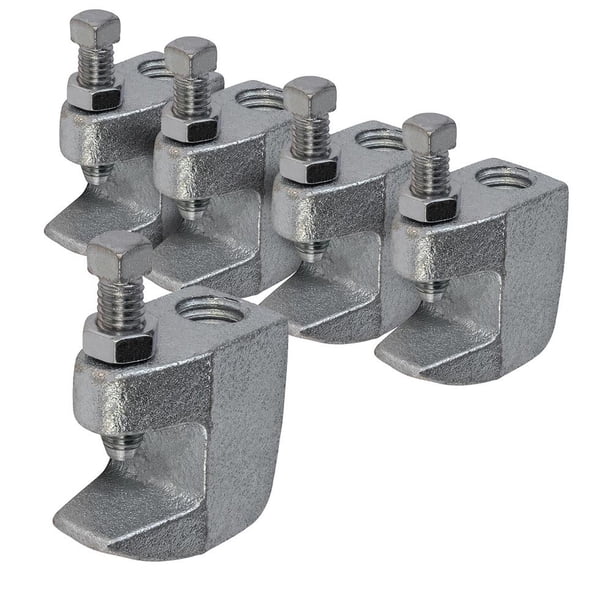 Highcraft Junior Beam Clamp for 5/8 in. Threaded Rod in Electro ...