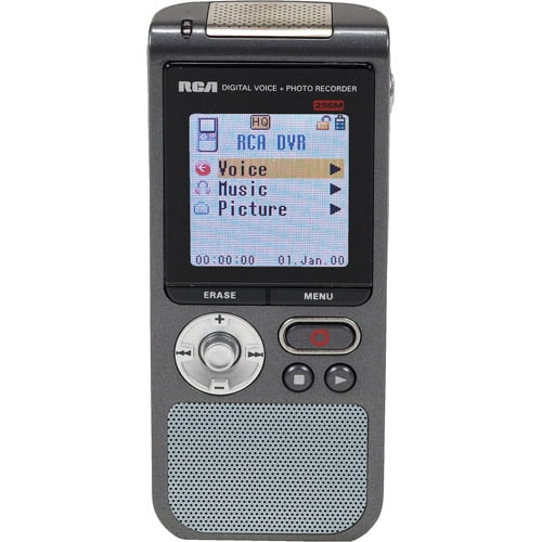 RCA RP5055A DigitalVoice Recorder with Camera - Walmart.com