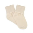 Wonder Nation Baby and Toddler Girl Folded Cuff Socks, 20-Pack, Sizes ...