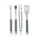 Expert Grill Stainless Steel 4-piece BBQ Tool Set with Soft Grip Handles - Walmart.com