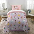 Disney Princess Kids Comforter Set, 2-Piece, Twin/Full, Reversible ...