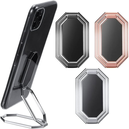 Weewooday 3 Pieces Phone Ring Holder Finger Kickstand Foldable 360 ...