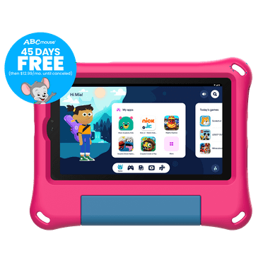 onn. 7" Kids' Tablet Powered by Android, 32GB, Pink - Walmart.com
