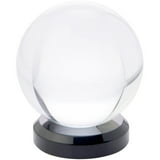 Plymor Black Acrylic Round Display Base with Indented Circle to Hold ...