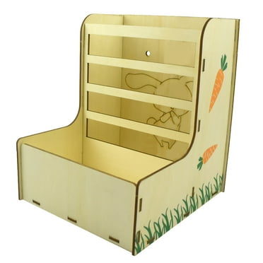 Yirtree Rabbit Feeder Bunny Hanging Cage Manger Holder Rack for Small ...