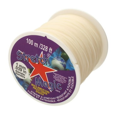 Stretch Magic Clear Bead & Jewelry Cord, 0.5mm, 100m per Package ...