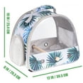 halinfer 1 pc Small Bird Travel Cage, Portable Lightweight Polyester ...