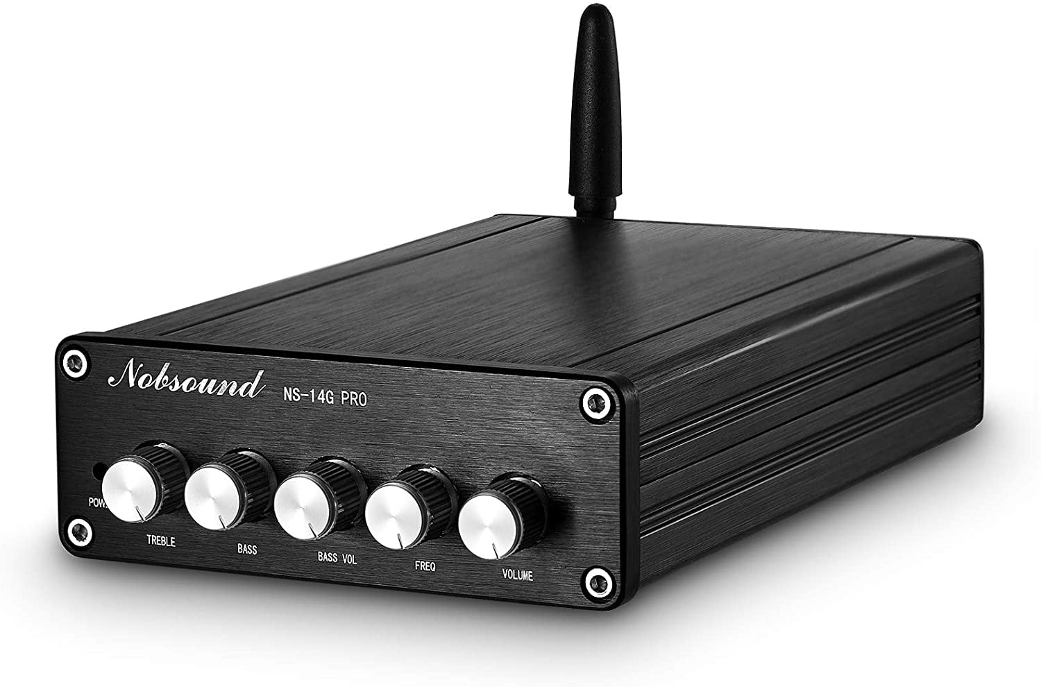 Nobsound 2.1 Channel Bluetooth 5.0 Amplifier, Class D Stereo Audio ...