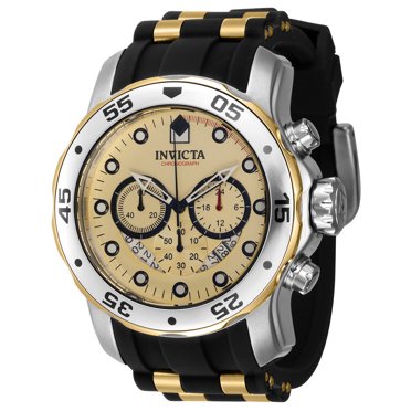 Invicta Men's Pro Diver Black Silicone and Dial - Walmart.com