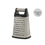 Kitchenaid Stainless Steel Box Grater in Black Handle, Dishwasher Safe ...