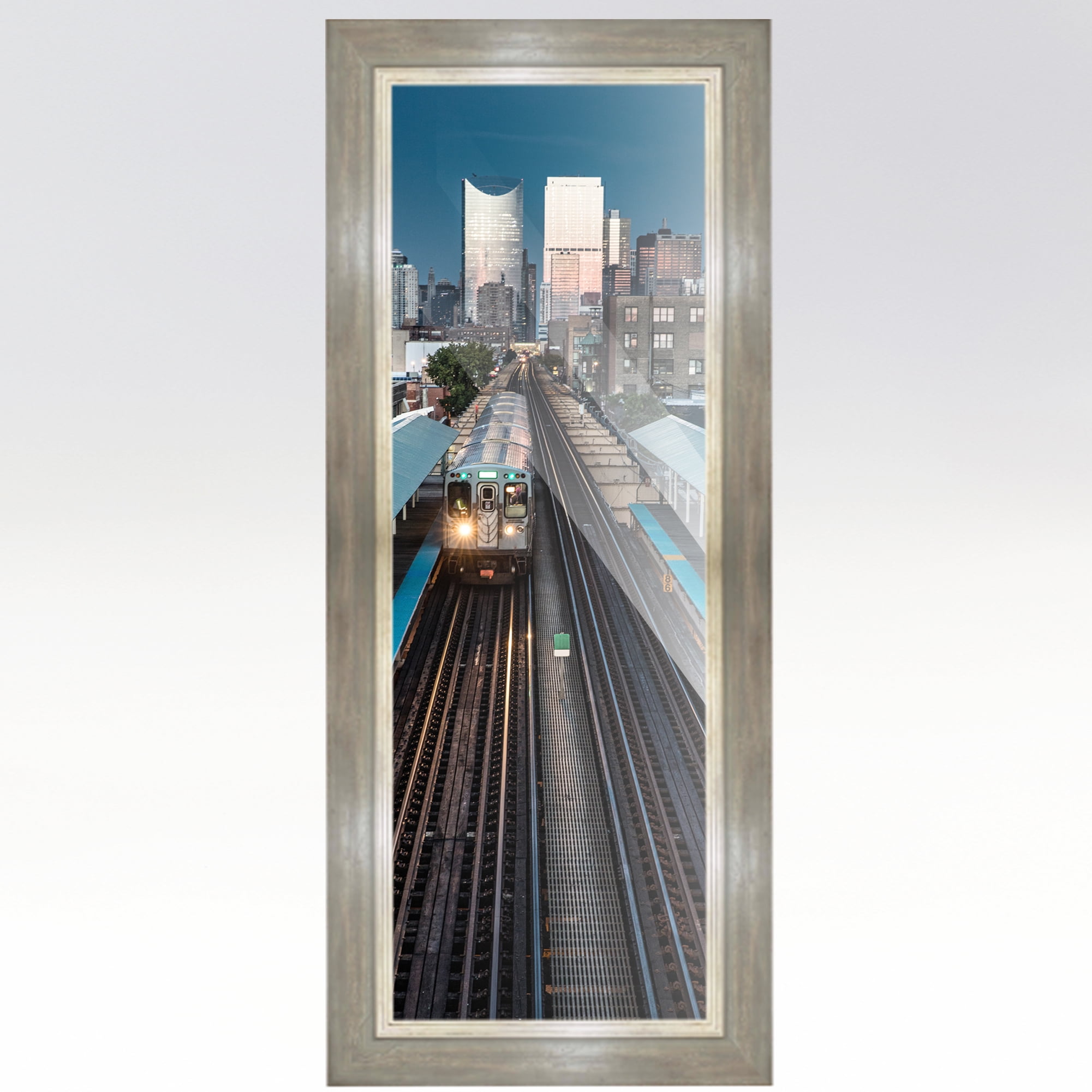 15x30 Frame Grey Real Wood Picture Frame Width 2.75 inches | Interior ...