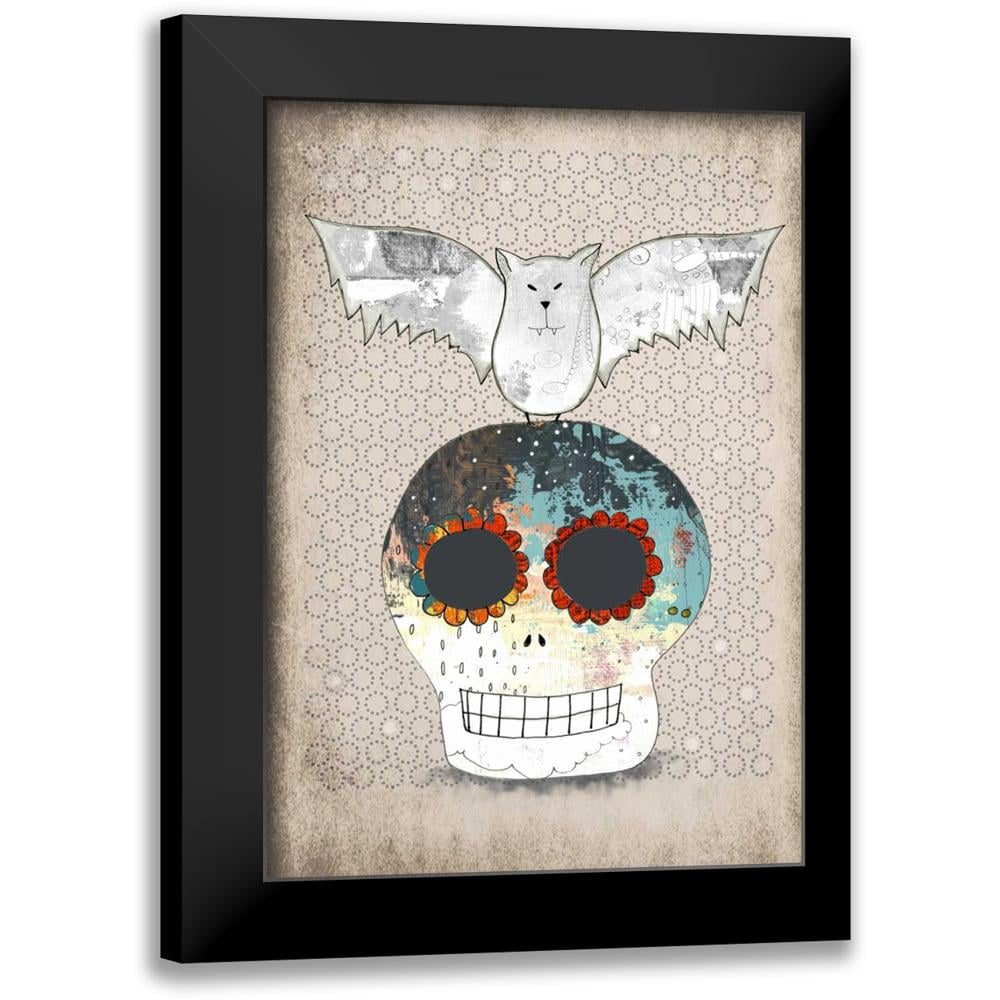 Ogren, Sarah 11x14 Black Modern Framed Museum Art Print Titled - Skull ...