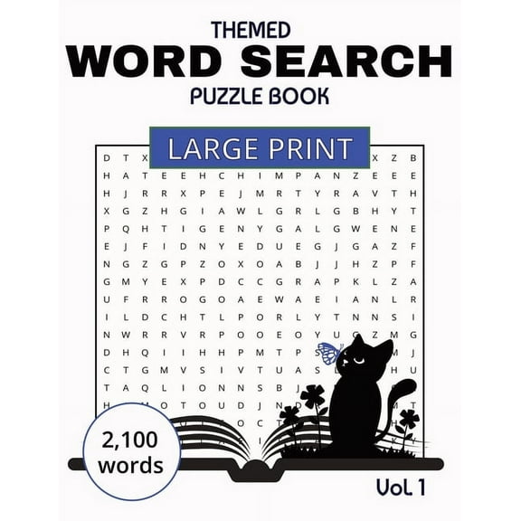 Yellowstone National Park Word Search Large Print Puzzle Book (National ...