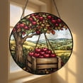 Decorative Fall Orchard Stained Glass Suncatcher – Window Art1701 ...
