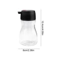 Japanese Style Glass Seasoning Bottles with Press Spout Lids ...