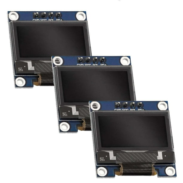 AZDelivery I2C 0.96-inch OLED Display - Compatible with Arduino SSD1306 & Raspberry Pi - Set of ...