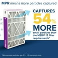 Filtrete 20x25x5 Air Filter, MPR 1550 MERV 12, Ultra Allergen Reduction ...