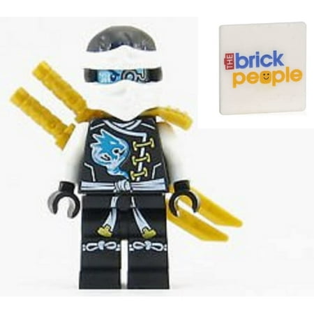 LEGO Ninjago: Zane Skybound Minifigure with Dual Gold Swords (70603 ...