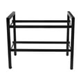 InsCrazy Shoe Racks, Scalable and Elongated Double-layer Shoe Rack Iron ...