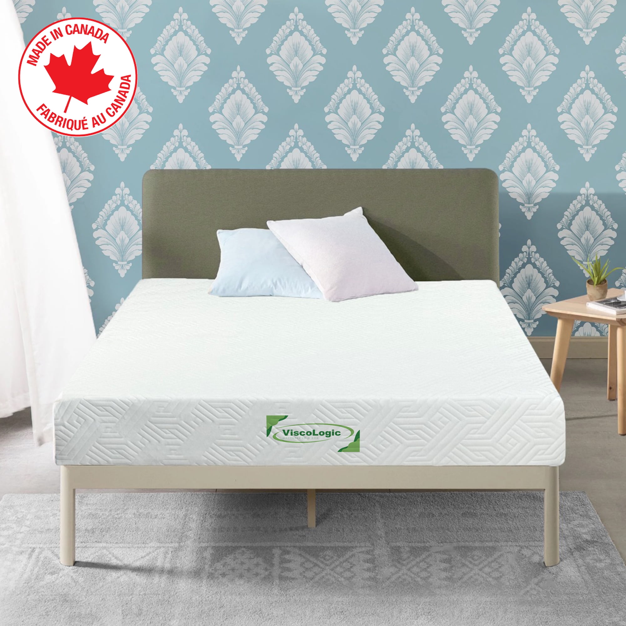 ViscoLogic Infinity 10 Inch Full Mattress Made in Canada Medium-Firm ...