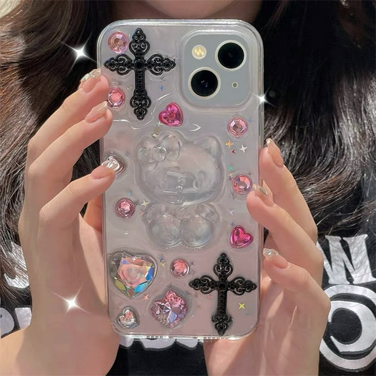Hello Kitty Rhinestone Iphone Case