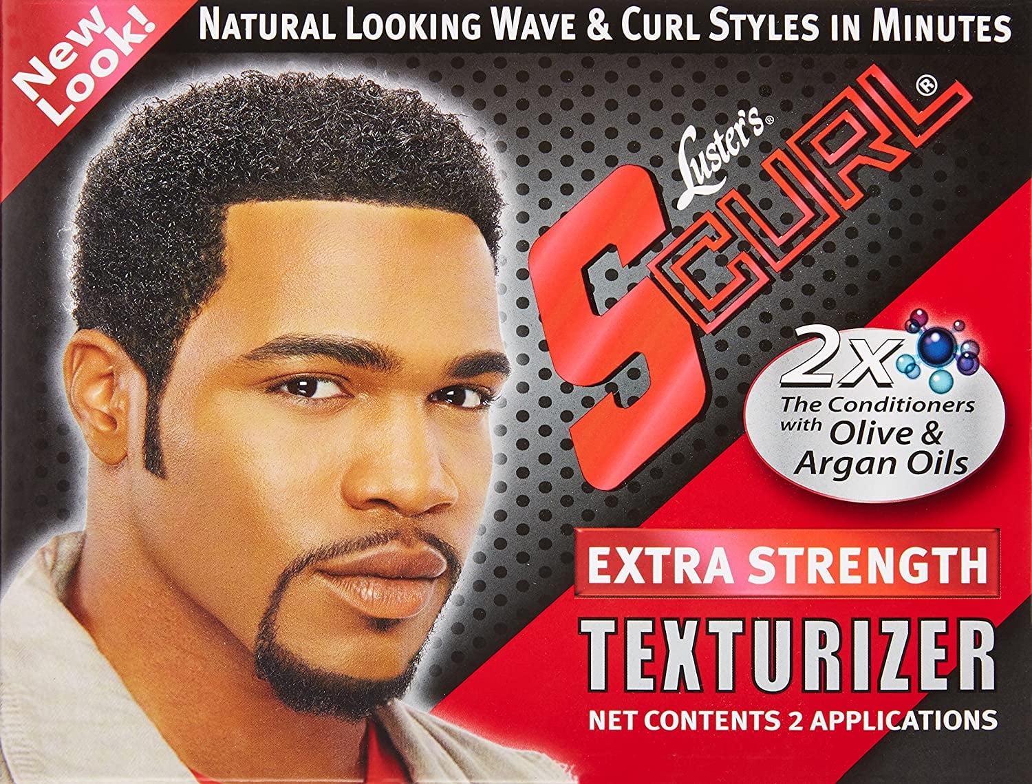 Lusters Scurl Extra Strength Hair Texturizer Kit 2 Ea 2 Pack