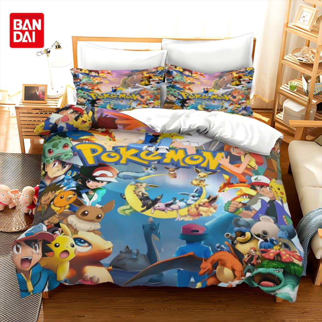 Click here for Dengle Pokemon Bedding Set Cartoon Anime Children... prices