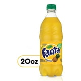 Fanta Pineapple Soda Multipack, 20oz Bottles - Case of 16, Caffeine ...