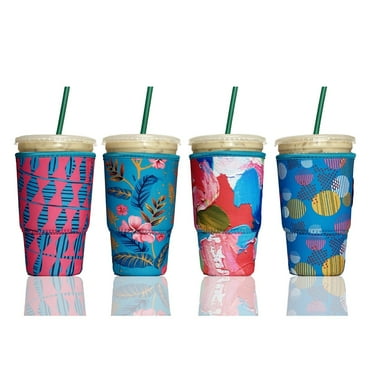 Sok It Java Sok Reusable Neoprene Insulator Sleeve for Iced Coffee Cups ...