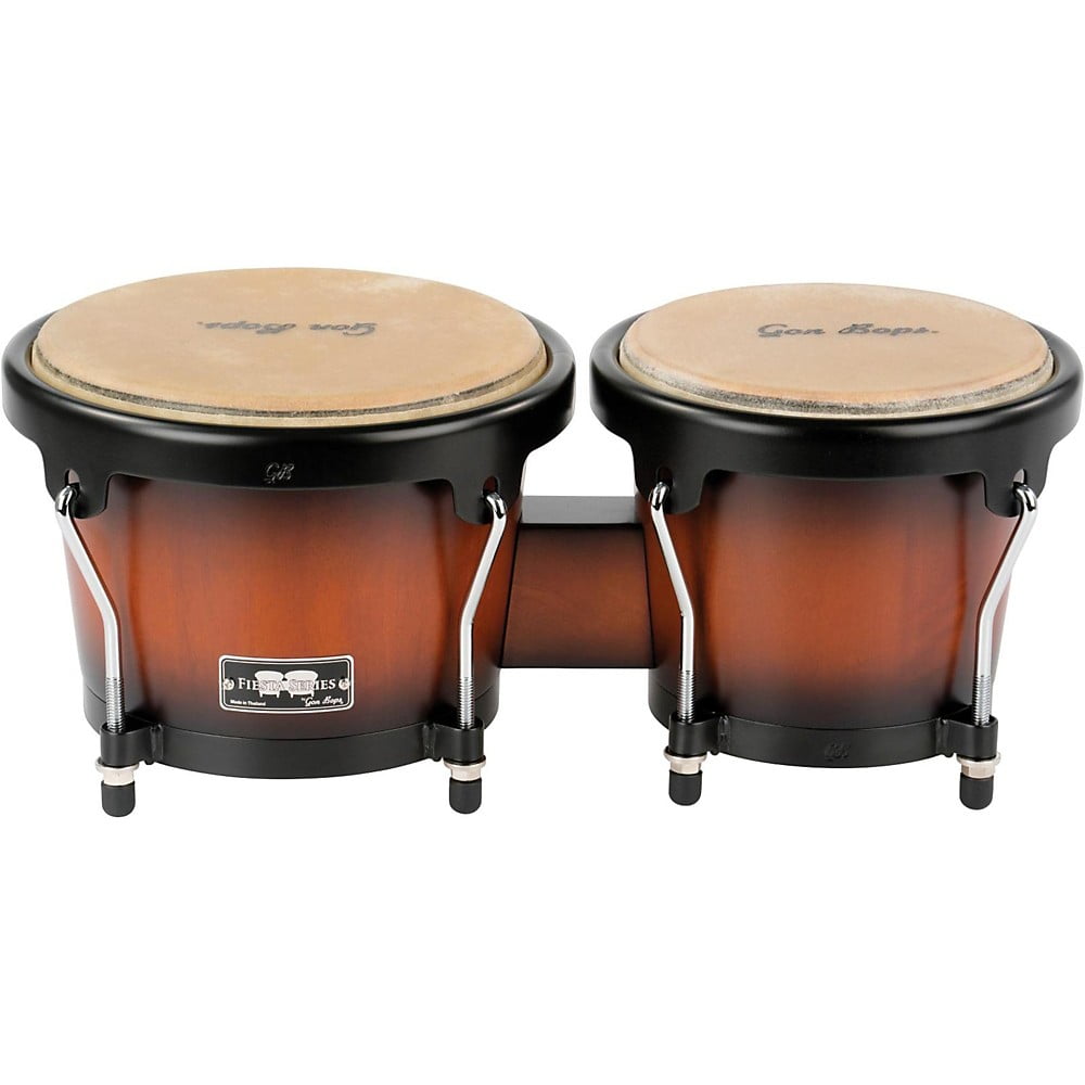 Gon Bops Fiesta Series Bongo 7 and 8.5 in. Sunburst - Walmart.com