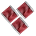 Caltric Oil Filter 3 pack for Suzuki GN125E 1982–1983 and 1991–2000 and ...