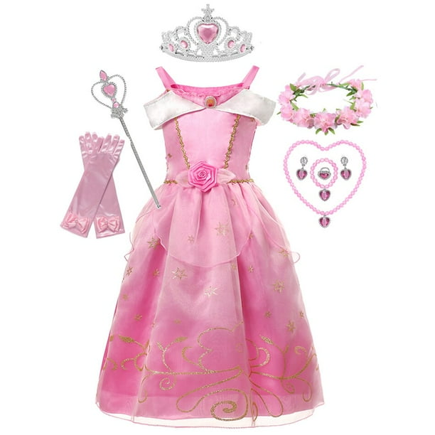 Disney Girl Cenicienta Rapunzel Cosplay Dress Up Blancanieves Belle ...