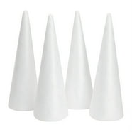 8pcs Foam Cone Polystyrene Cone Shapes Tree Crafts Table Centerpiece ...