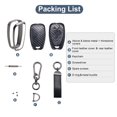Carbon Fiber Texture Key Fob Cover Compatible with Chevy Chevrolet ...