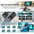TITOUMI Smart TV Remote Control, Universal for All Sony Br TV Sony LED ...