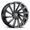 Dropstars 645B 20x9 5x127/5x139.7 +00et Satin Black Milled Wheel 2017 ...