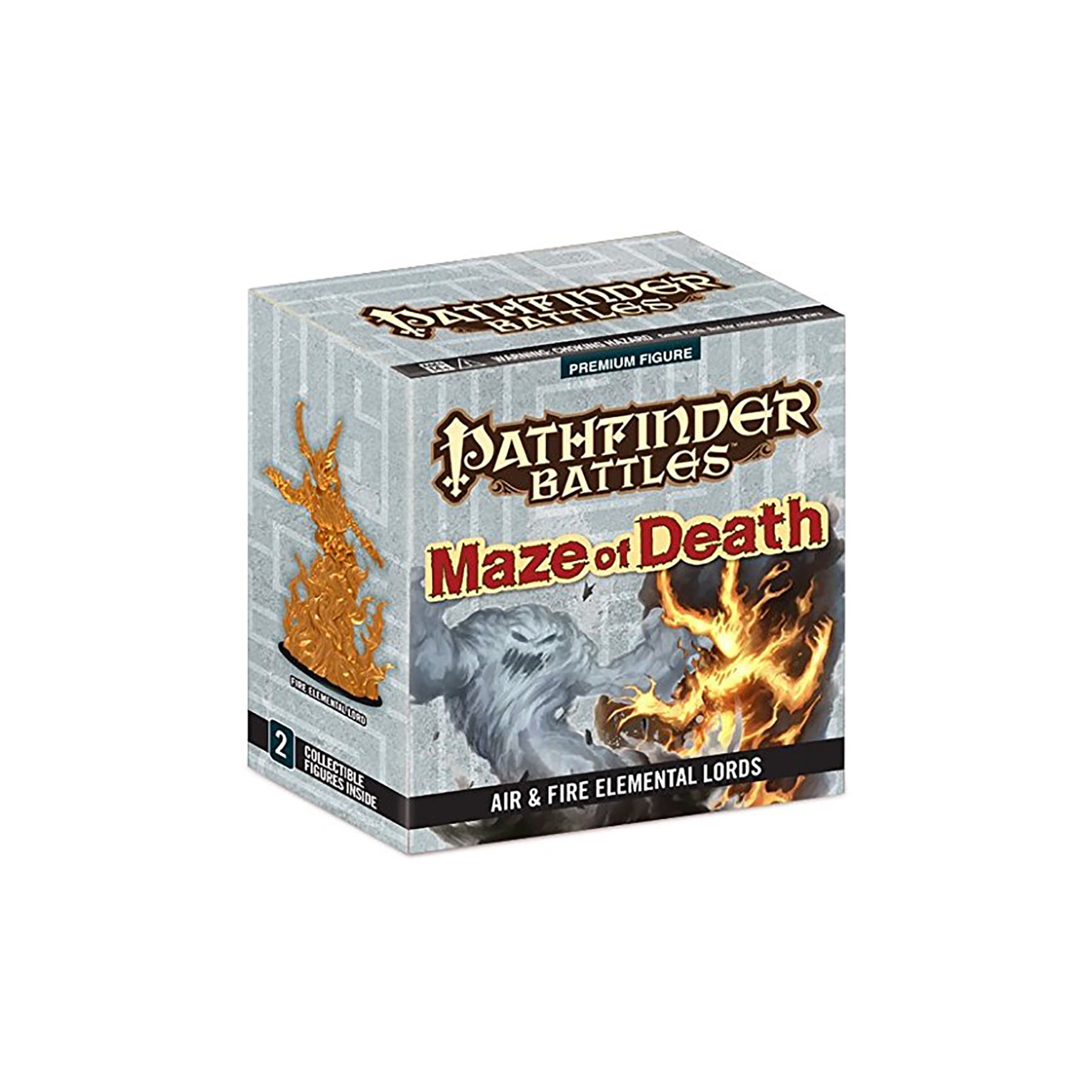 Wizkids Pathfinder Battles: Maze of Death - Fire and Air Elemental ...