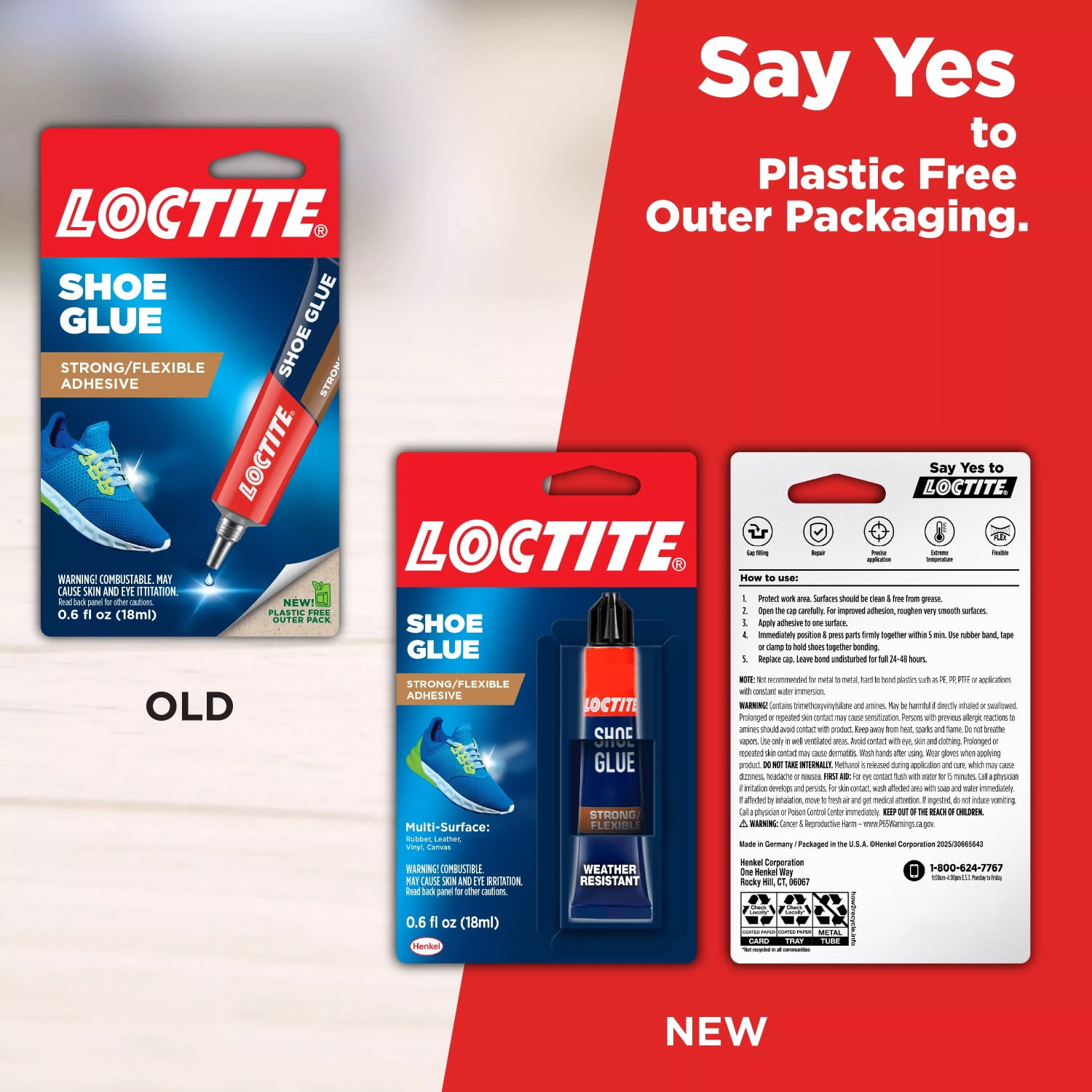 Loctite Clear Shoe Glue - 0.6 fl oz - Pack of 1 Nepal | Ubuy