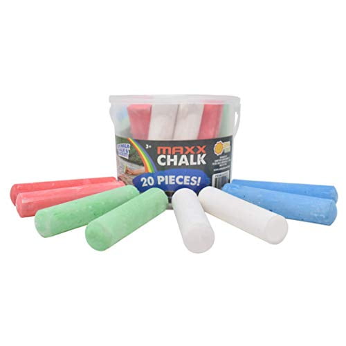 Sunny Days Entertainment 20 Piece Sidewalk Chalk Play Set for Kids ...