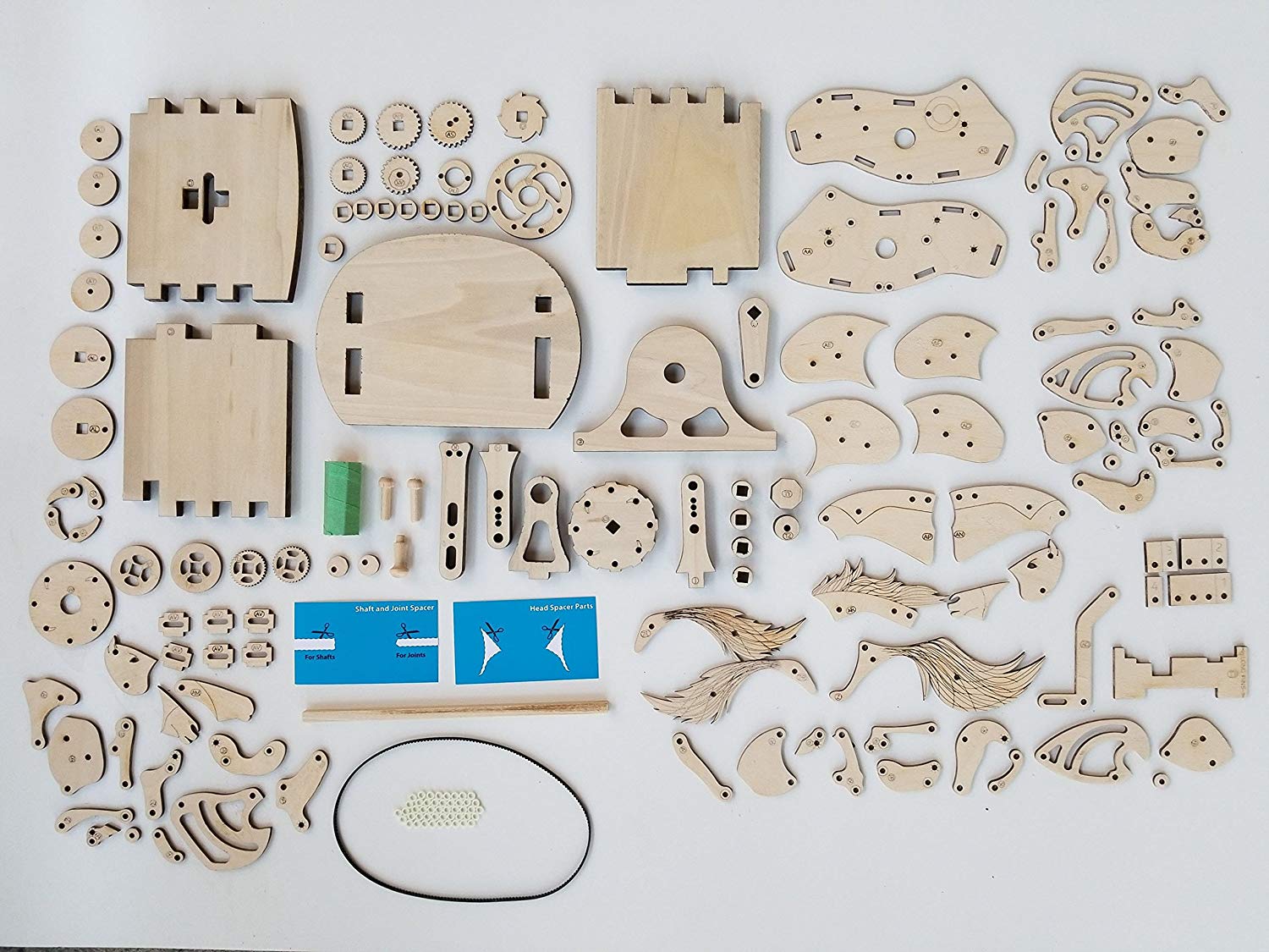 Abong 3D Wood Craft Mechanical Horse Automation Model - India | Ubuy