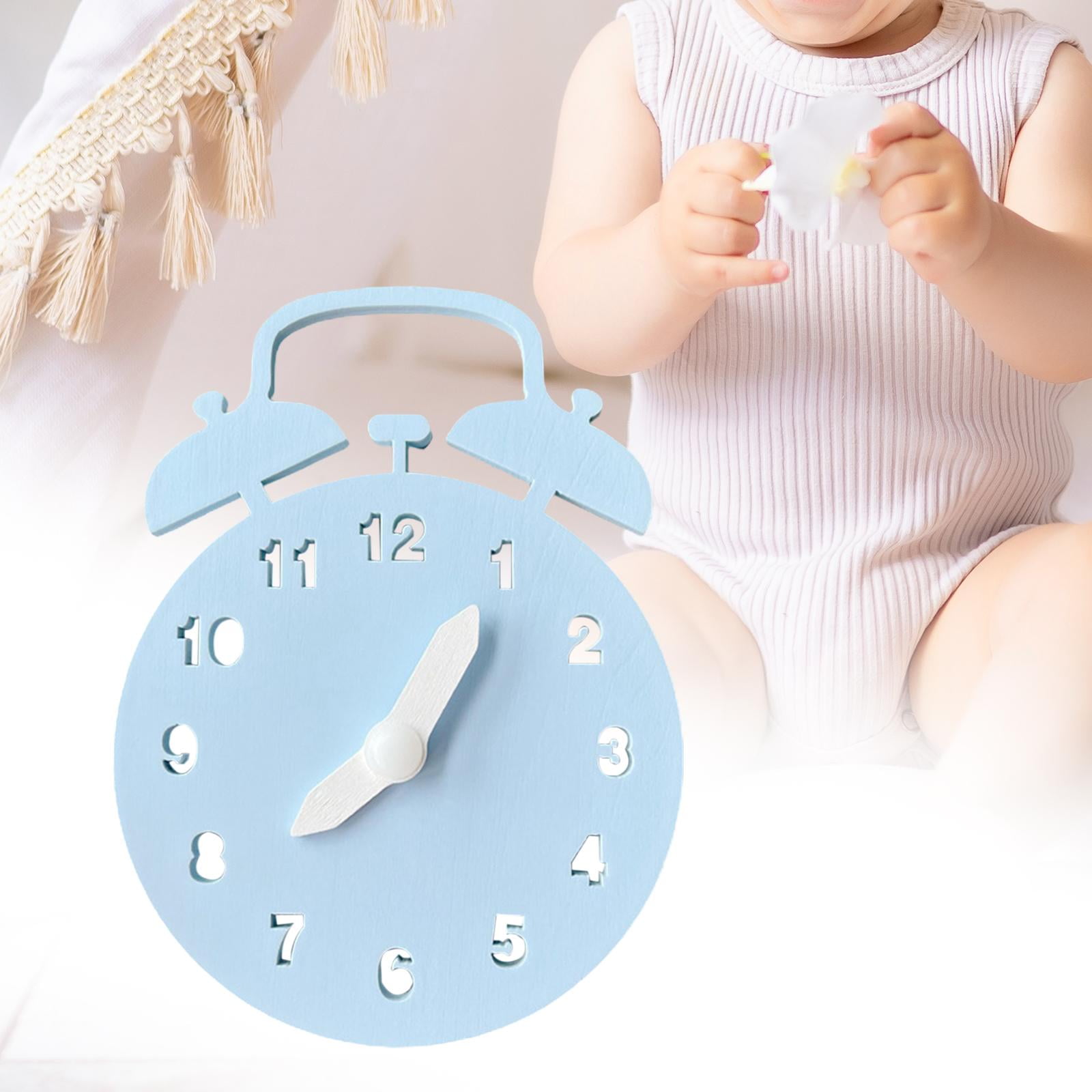 Kids Busy Board DIY Accessories Wooden Clock Toddlers Learning ...