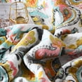 Cotton Bedspread Quilt Sets Reversible Bedding Coverlet Sets Comforter ...
