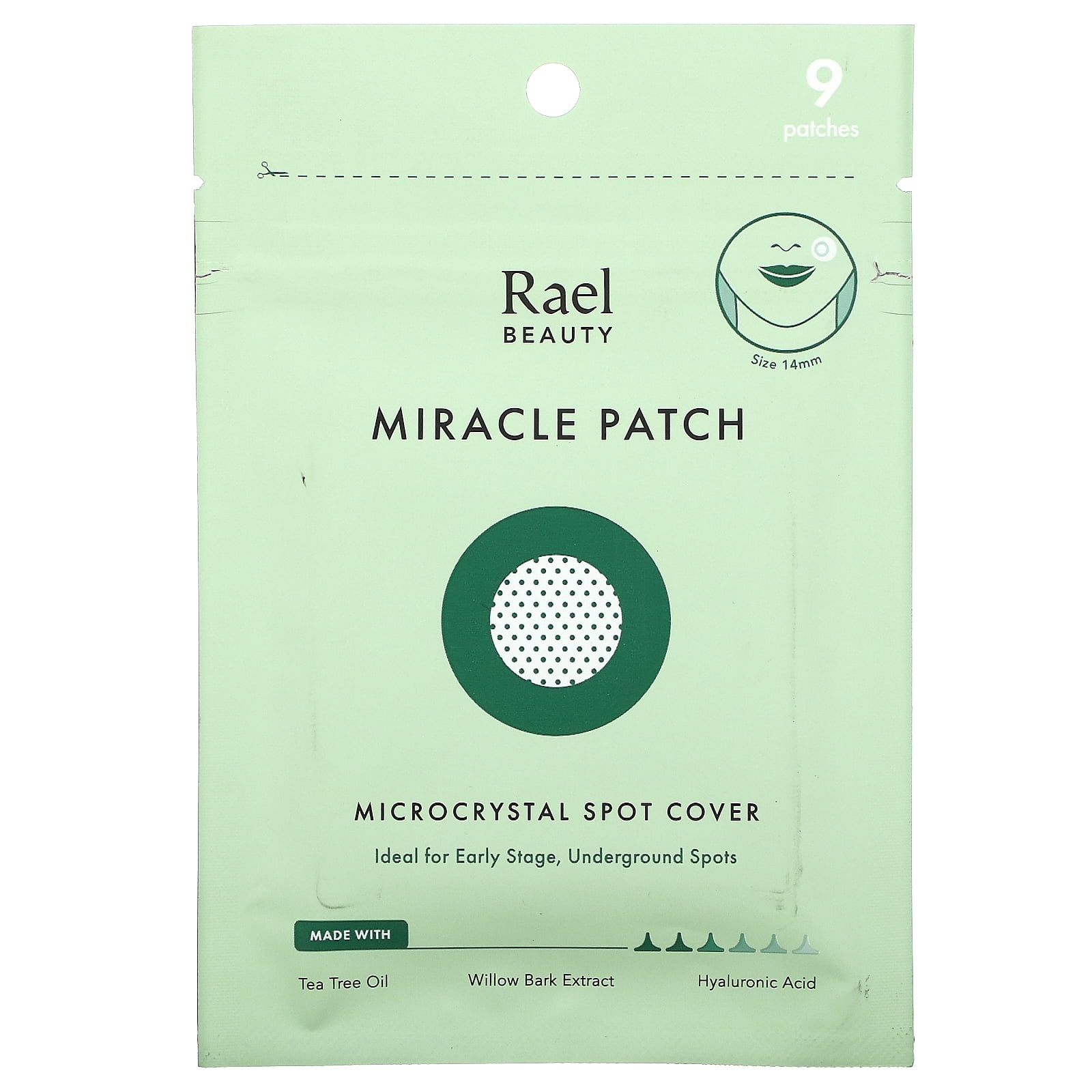 Miracle Patch, Microcrystal Spot Cover, 9 Patches, Rael - Walmart.com