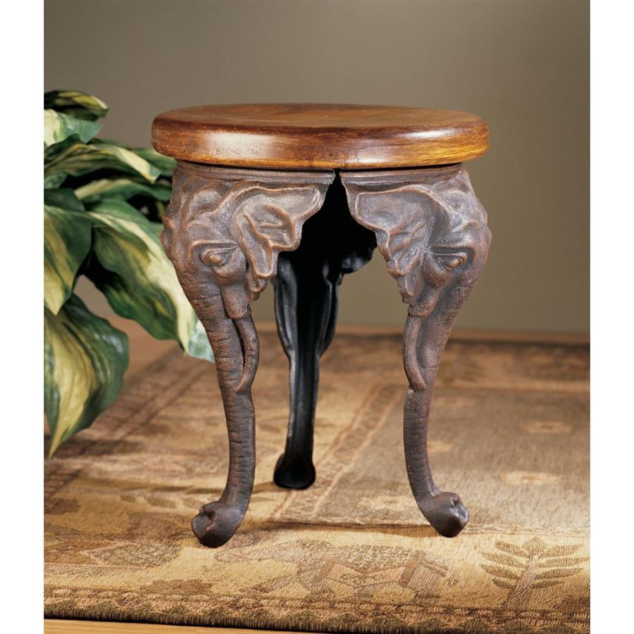 Design Toscano Three Elephants of Timbe Sculptural Footstool - Walmart.com